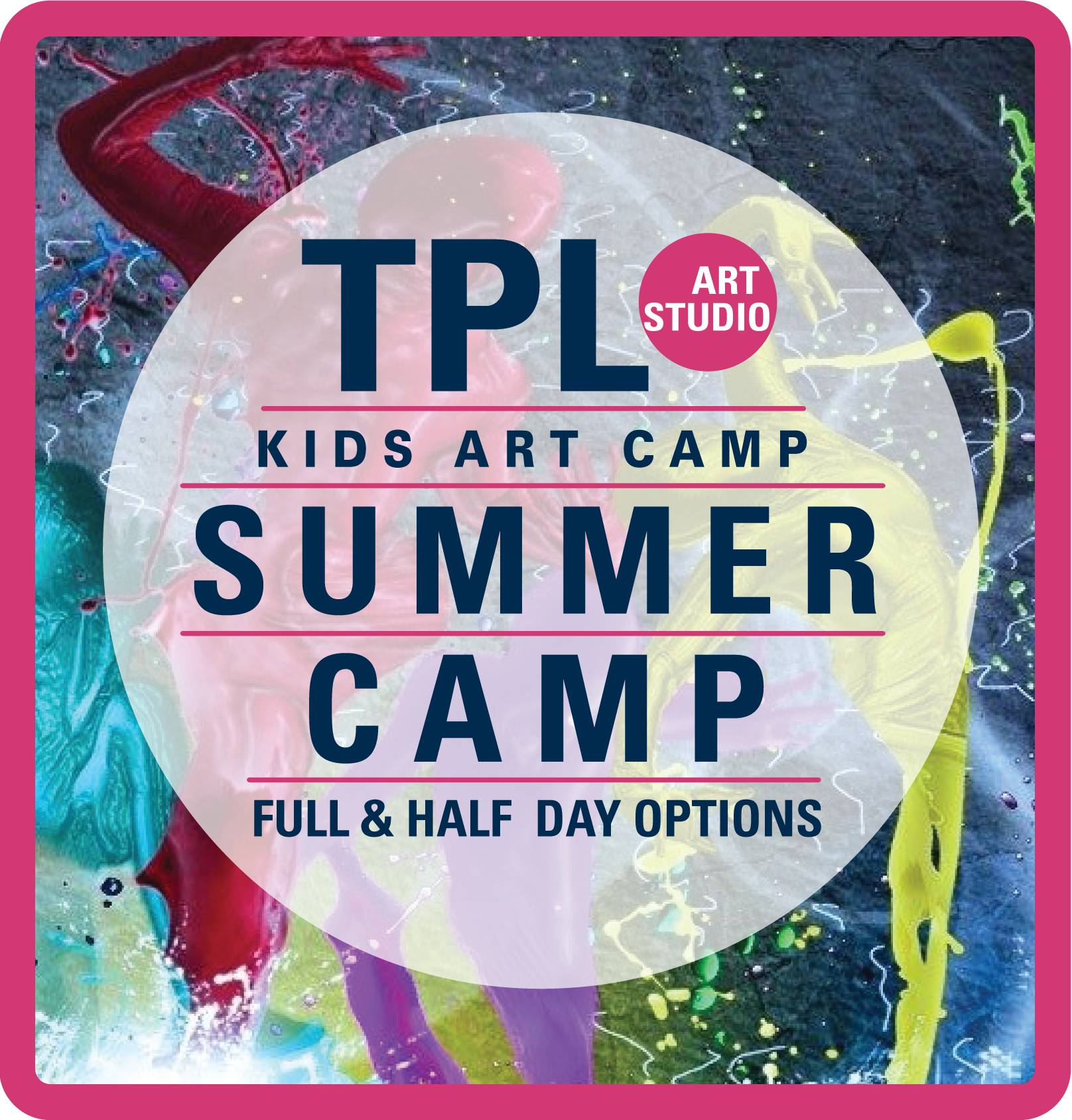 Summer Camp Week 6: 8/5 - 8/9 PM Only • DIY Art & Pottery Wheel Studio